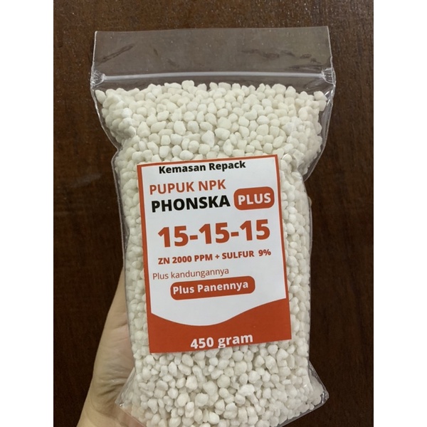 Jual Pupuk NPK phonska plus 15-15-15 (450 gram) | Shopee Indonesia