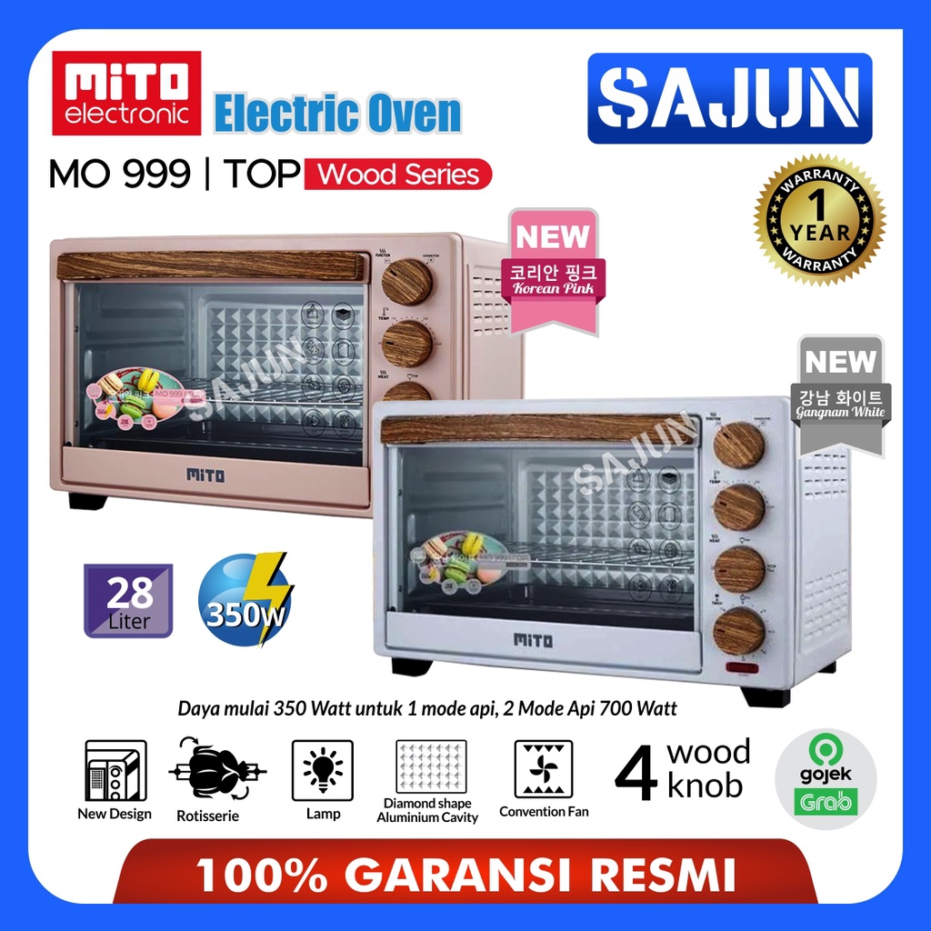 Jual Oven Listrik Mito MO-999 TOP - Electric Oven 28 Liter MO999 ...