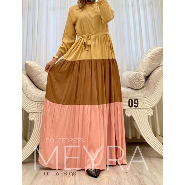 Jual Daster Arab DOLCE MEYRA Dress Rayon Mewah Kekinian Super Klok ...
