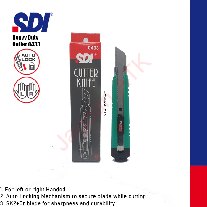 Jual SDI Heavy Duty Cutter 0433 18mm | Shopee Indonesia