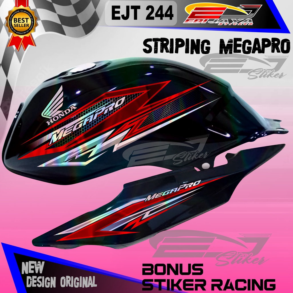 Jual STIKER STRIPING MEGA PRO / STICKER MOTOR HONDA MEGA PRO / VARIASI ...