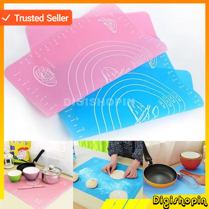 Jual Alas Adonan Silikon 50x40 cm / Alas Masak Silicone 40x60 cm / Alas ...