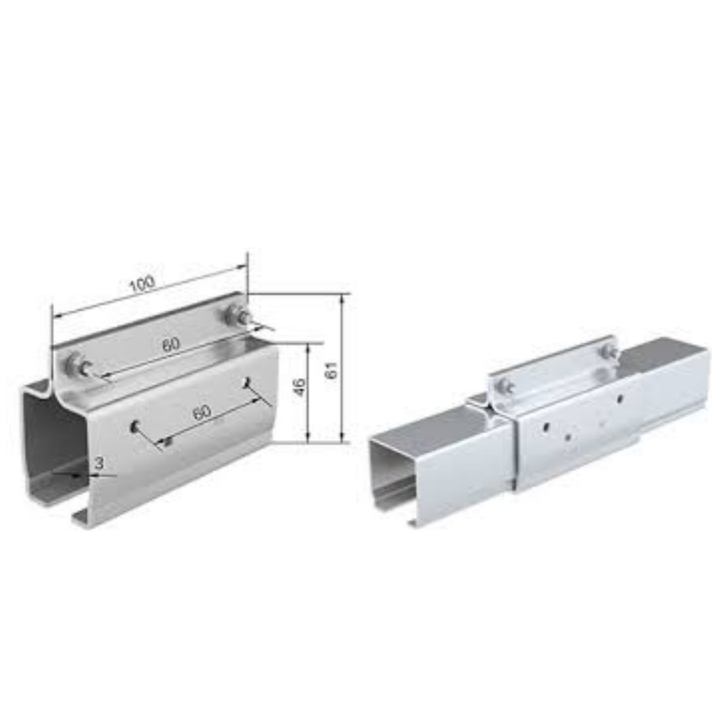 Jual Track Coupler / Joint C-Track | Shopee Indonesia