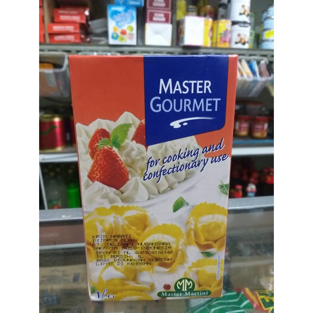 Jual cooking cream MASTER GOURMET 1 lt | Shopee Indonesia