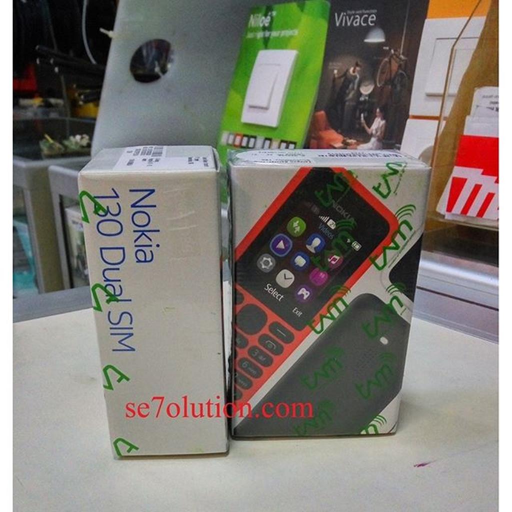 Jual Nokia 130 Dual Sim Putih (White) | Shopee Indonesia