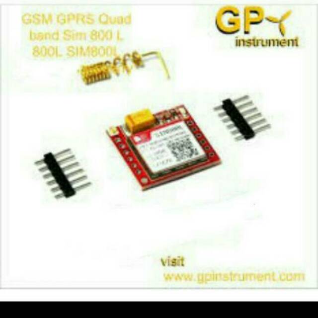Jual GSM GPRS Quad Band Sim 800 L 800L SIM800L Arduino Raspberry ...