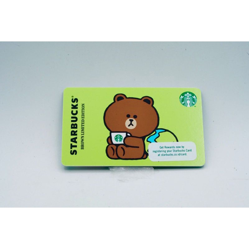 Jual Kartu Starbucks Card Line Friends Brown Edition Indonesia | Shopee ...