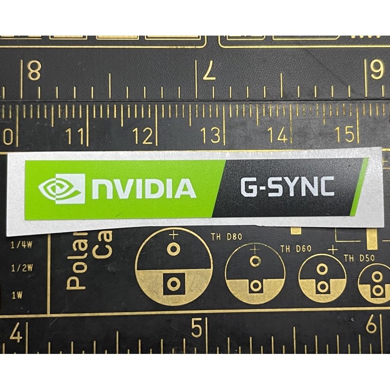 Jual Sticker stiker logo nVidia G-SYNC thn 2020 ori | Shopee Indonesia