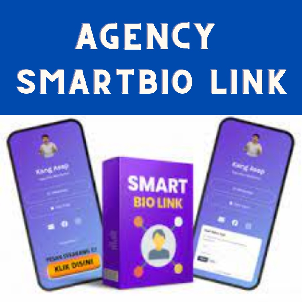 Jual Smartbio Link Agency Bisa DIjual Lagi Lifetime | Shopee Indonesia