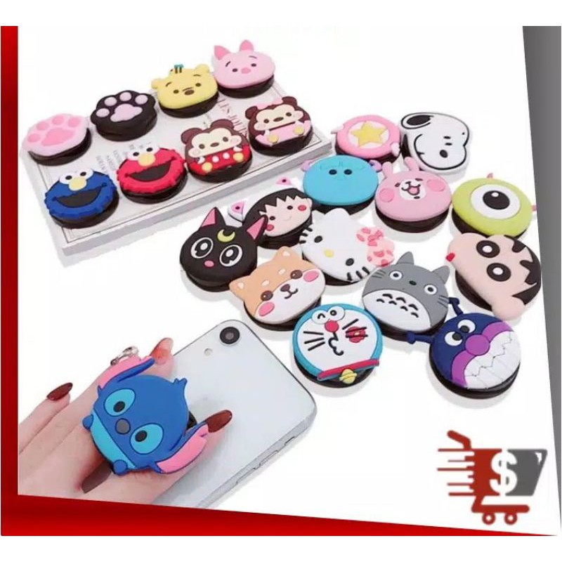 Jual Pop Socket Hp 3d Karakter Cartoon Pop Socket 3d Pop Socket 5311
