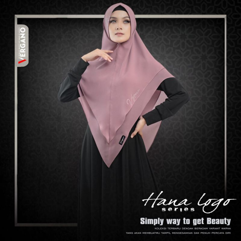 Jual Khimar HANA LOGO by Vergano | Shopee Indonesia