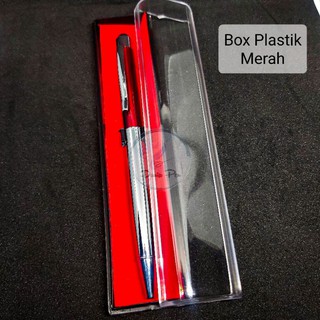 Jual Box Pen Merah, Box Pulpen, Tempat Ballpoint Ekslusif, Wadah Ball ...