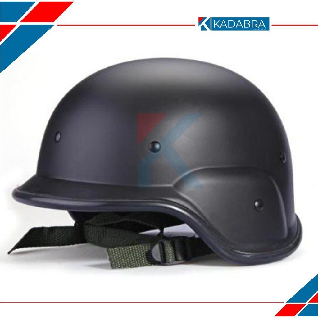 Jual Vega Helm Catok Army SWAT Airsoft Gun - M88 - Black | Shopee Indonesia