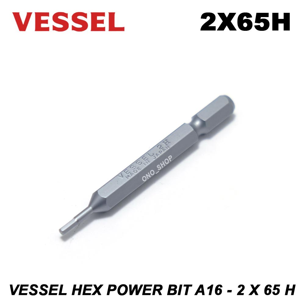 Jual Vessel Hex Power Bit A16 - Mata Hexagonal - Made in Japan | Shopee ...