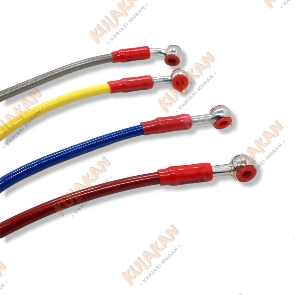 Jual Selang Rem Variasi Kabel Selang Rem Cakram Warna Ukuran 60cm 90cm ...