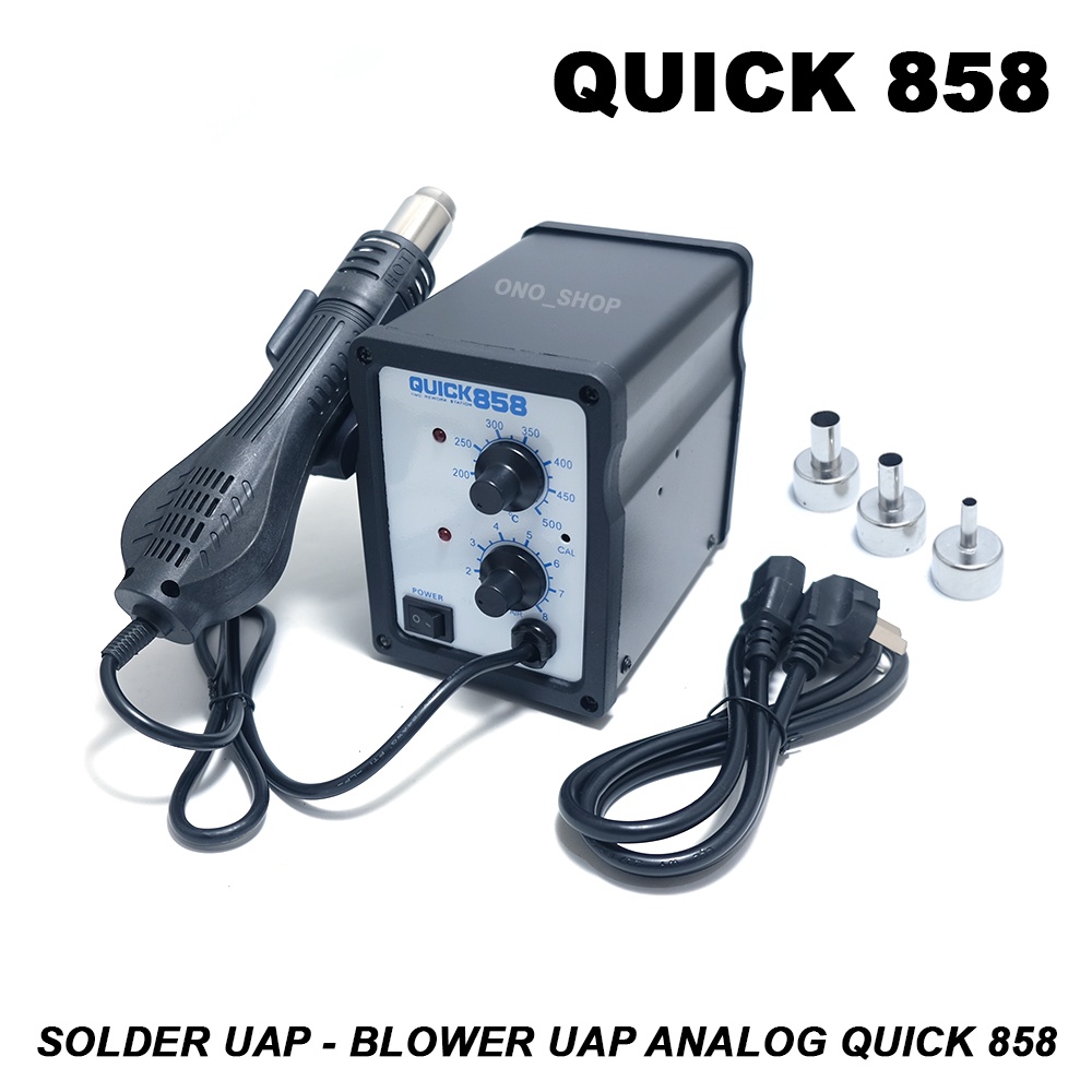 Jual Solder Uap - Blower Uap Analog QUICK 858 | Shopee Indonesia