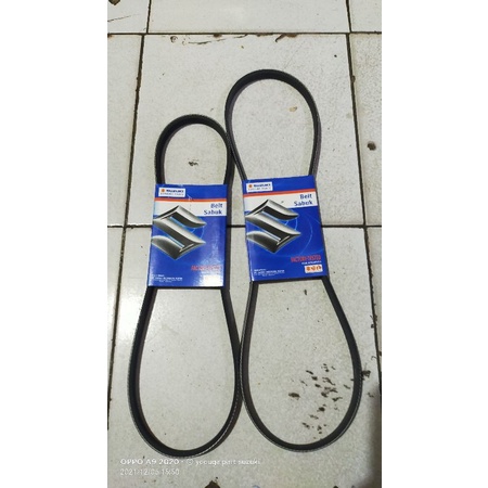 Jual V belt sabuk tali kipas dan AC Suzuki Escudo XL7 2.500 CC orisinil full set | Shopee Indonesia