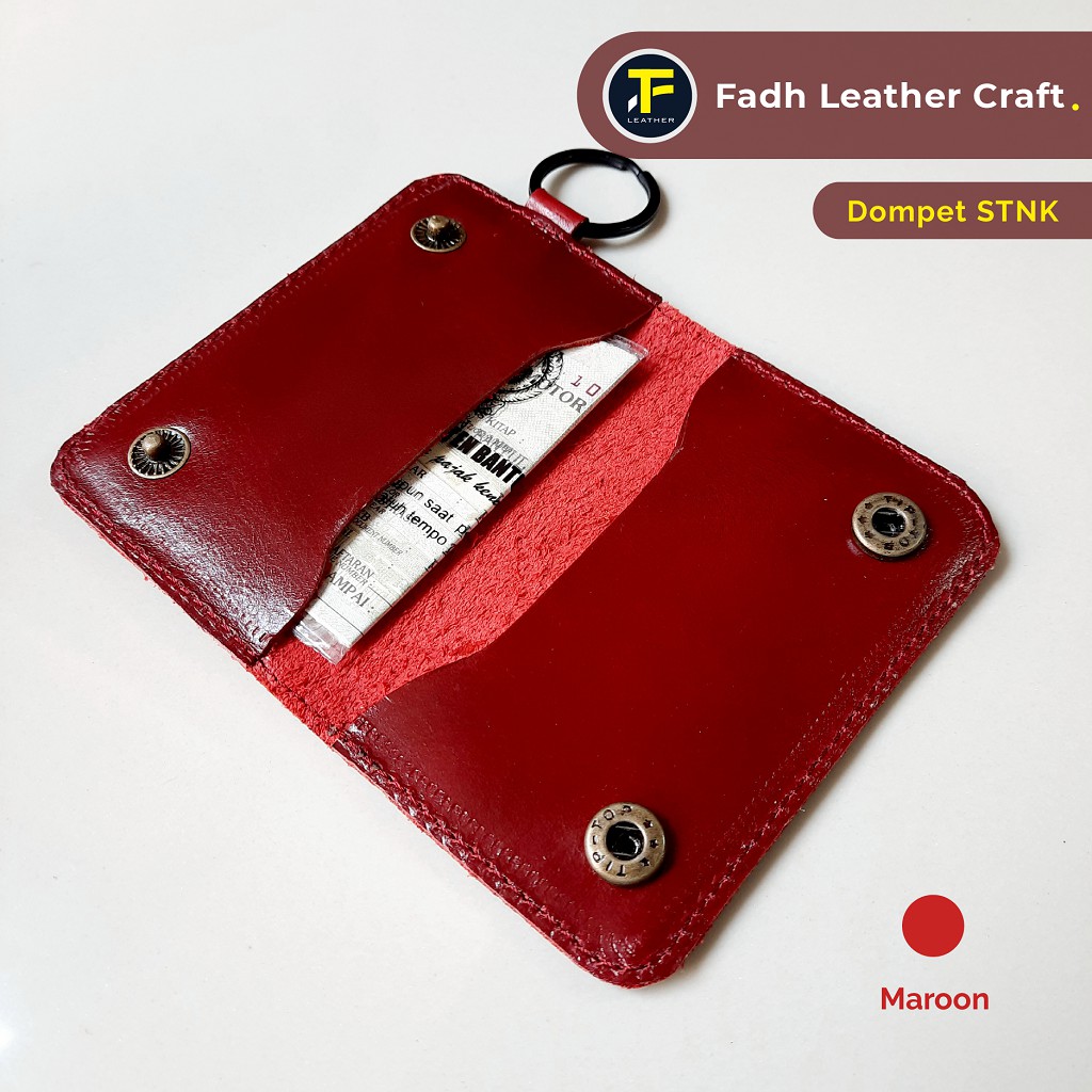 Jual Dompet STNK Kulit Sapi Asli - Gantungan Kunci Tempat STNK Kulit ...