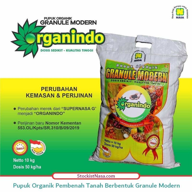 Jual Pupuk Organik Super Granule Nasa Original | Shopee Indonesia