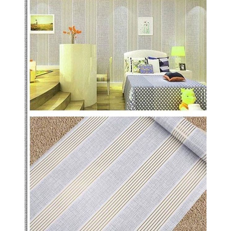 Jual NEW!! Wallpaper dinding Grey & Gold GH022 | Shopee Indonesia