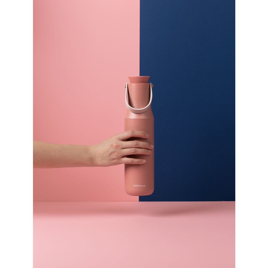 Jual Lock n Lock Metro Double Tumbler 470ml Navy / 710ml Grey Botol ...