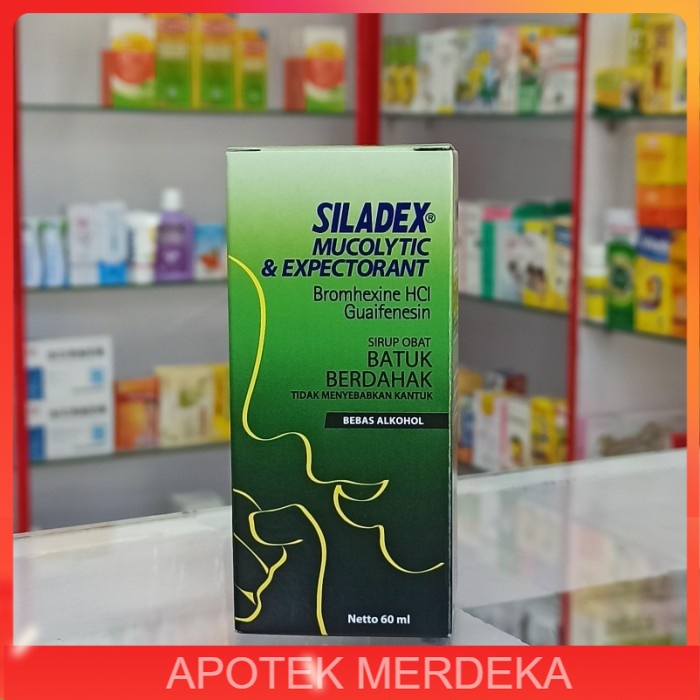 Jual Siladex Hijau Obat Batuk 60 mL / Siladex Mucolytic & Expectorant ...