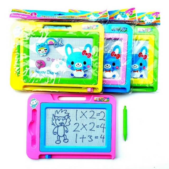 Jual Papan Tulis White Board Hapus 9812/Papan Tulis Anak Hapus/Magic ...