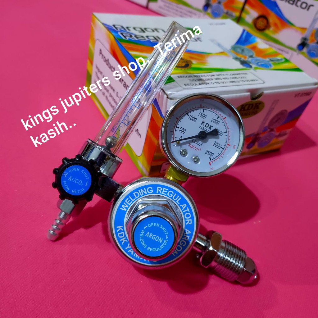 Jual KDK YAMATO atau MERK LAIN NYA REGULATOR ARGON - CO2 - LPG - OKSIGEN - ACITILIN - LAS TIG ...