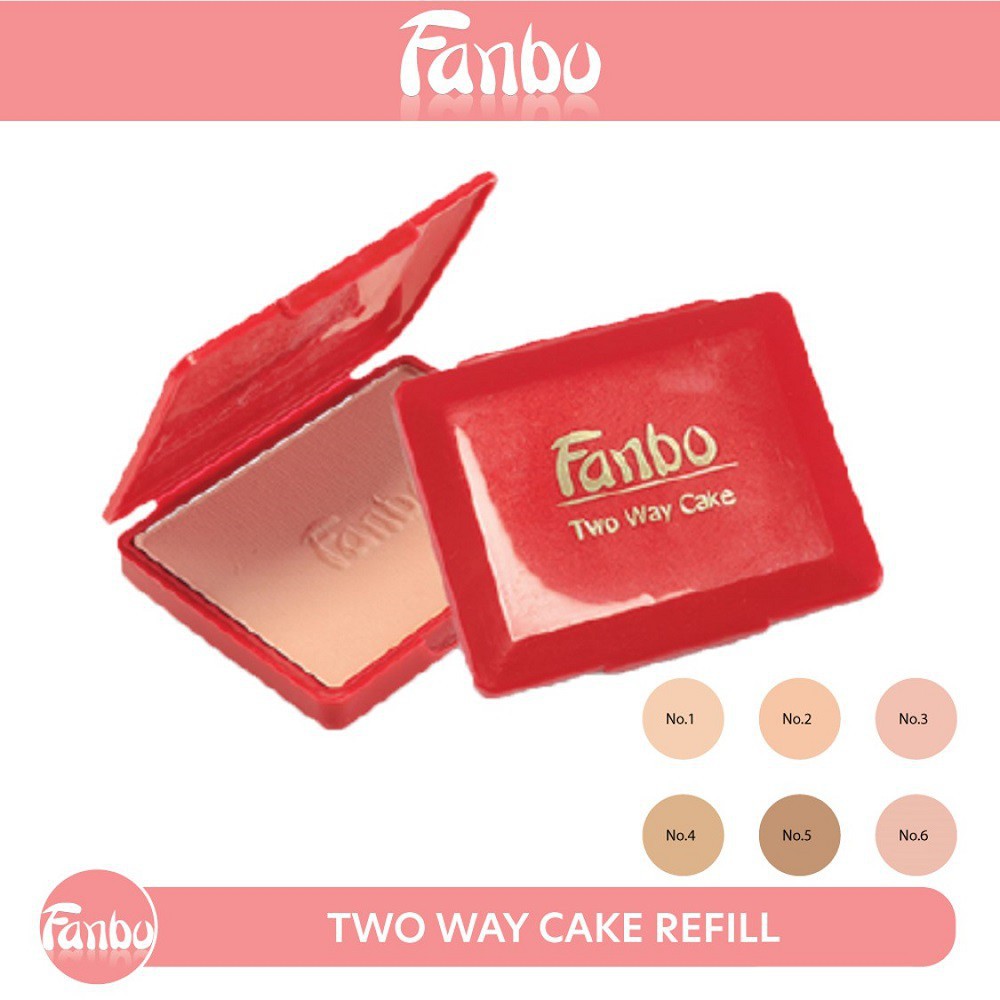 Jual Fanbo Fantastic Two Way Cake Refill 15gr - REFILL - ISI ULANG ...