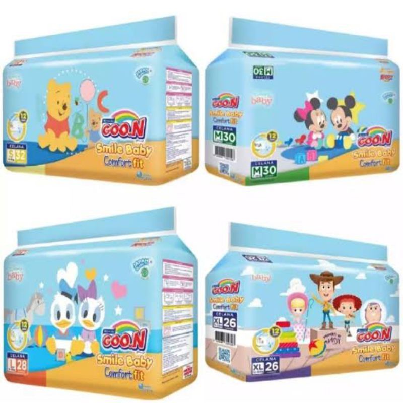 Jual Goon smile baby comfort fit S32 /M30/ L28/XL26 | Shopee Indonesia
