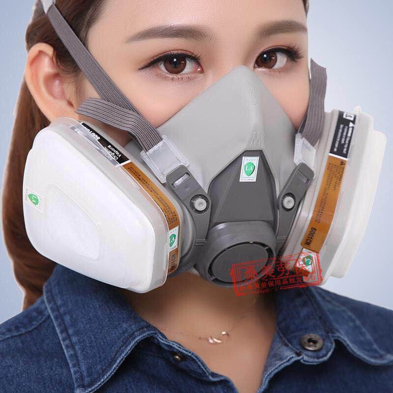 Jual MASKER GAS SAFETY 7 IN 1 RESPIRATOR MASK 3M INDUSTRIAL CHEMICAL ...