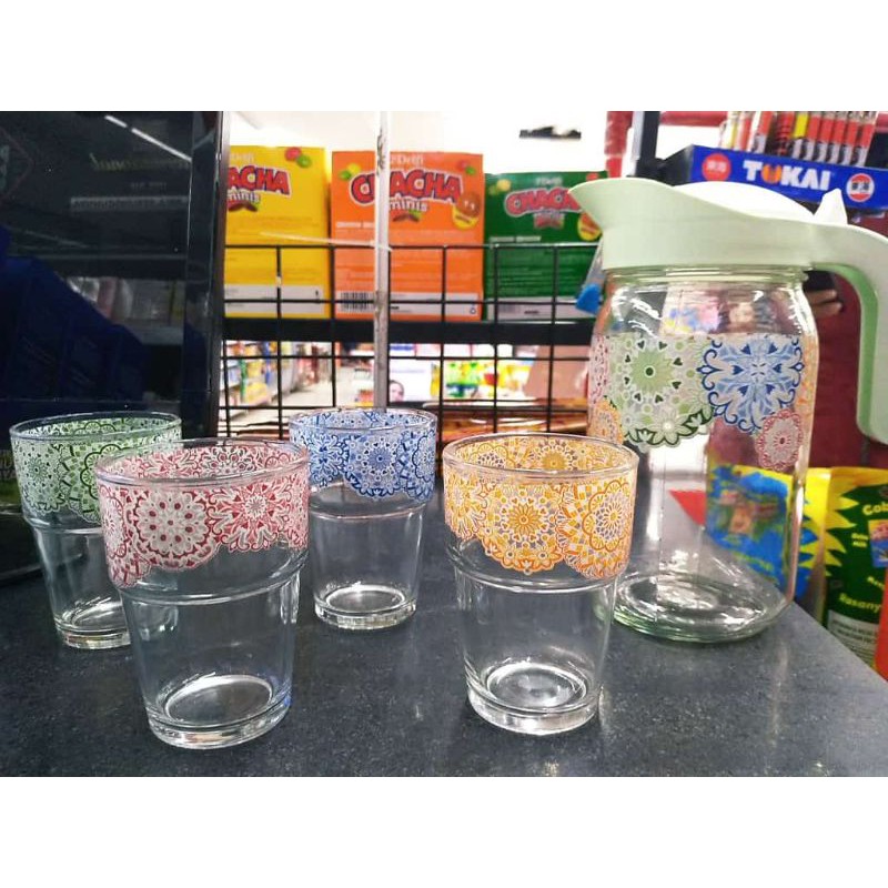 Jual gelas set stackable drink set #gelas #gelasset #drink #drinkset ...