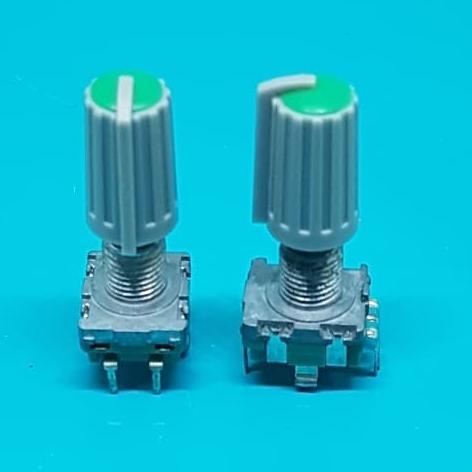 Jual Knob + ALPS Rotary Encoder Digital Potentio Meter & Switch ...
