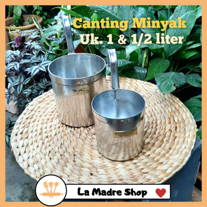 Jual CANTING LITERAN MINYAK JADUL - 1 Set terdiri dari Uk. 1 & 1/2 ...