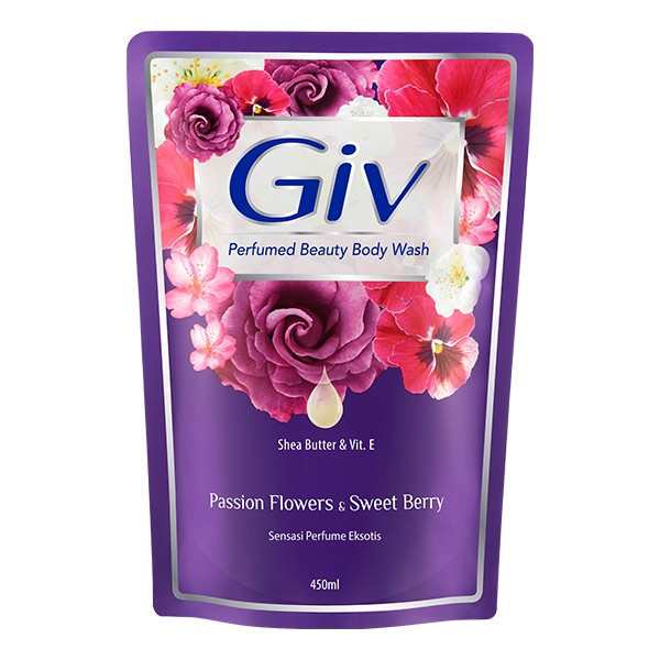 Jual GIV HIJAB TIN & ZAITUN 450ML/ GIV HIJAB BODY WASH 450ML/ GIV BODY ...