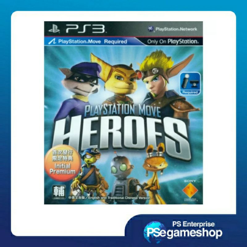Jual Ps3 PlayStation Move Heroes ( R3 / noseal ) | Shopee Indonesia