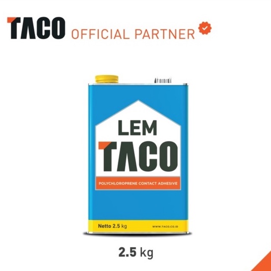 Jual LEM TACO MERAH 2.5 KG | Shopee Indonesia