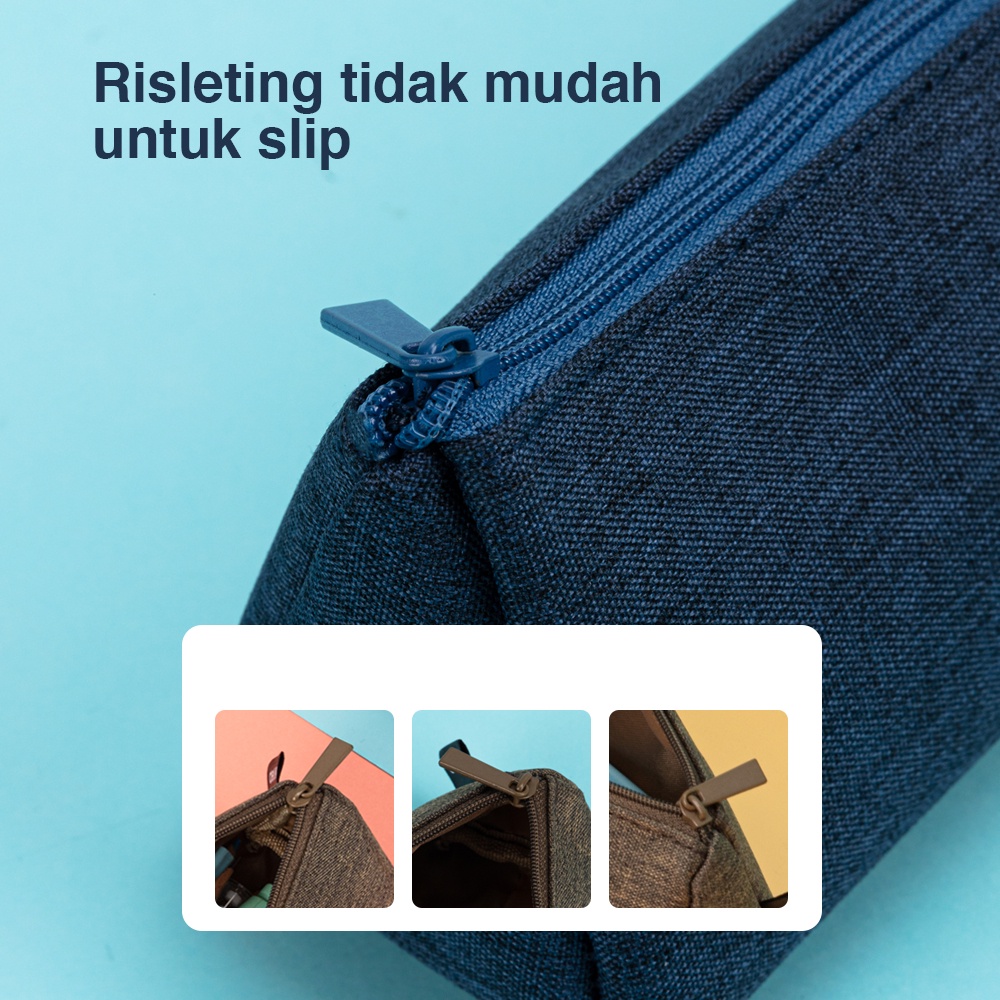 Jual Deli Pencil Pouch / Tempat Pensil Penyimpanan Besar | Shopee Indonesia