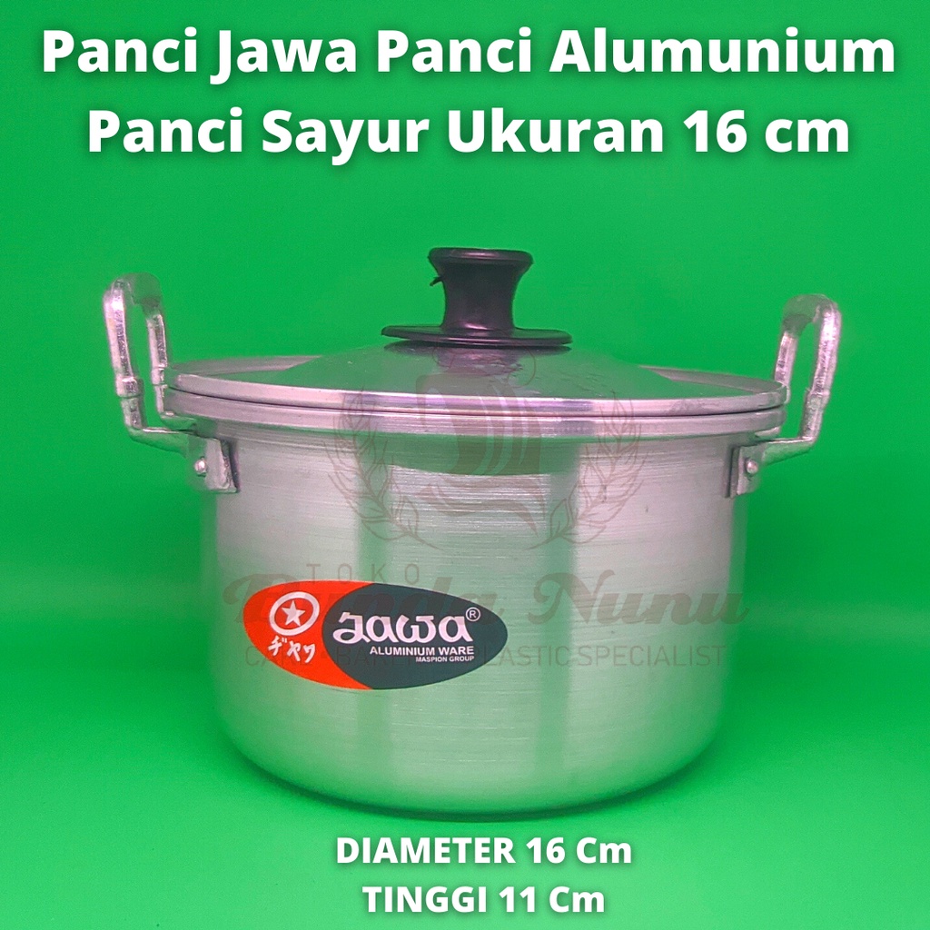 Jual Panci Jawa Panci Alumunium Panci Sayur Ukuran 16 cm | Shopee Indonesia