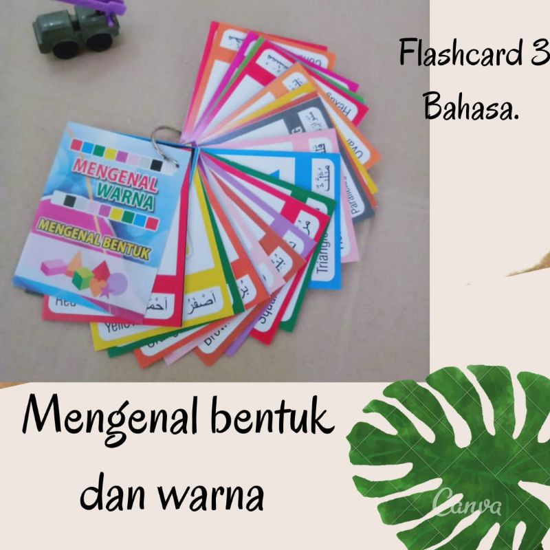 Jual flashcard seri mengenal warna dan bentuk. mainan edukasi | Shopee ...
