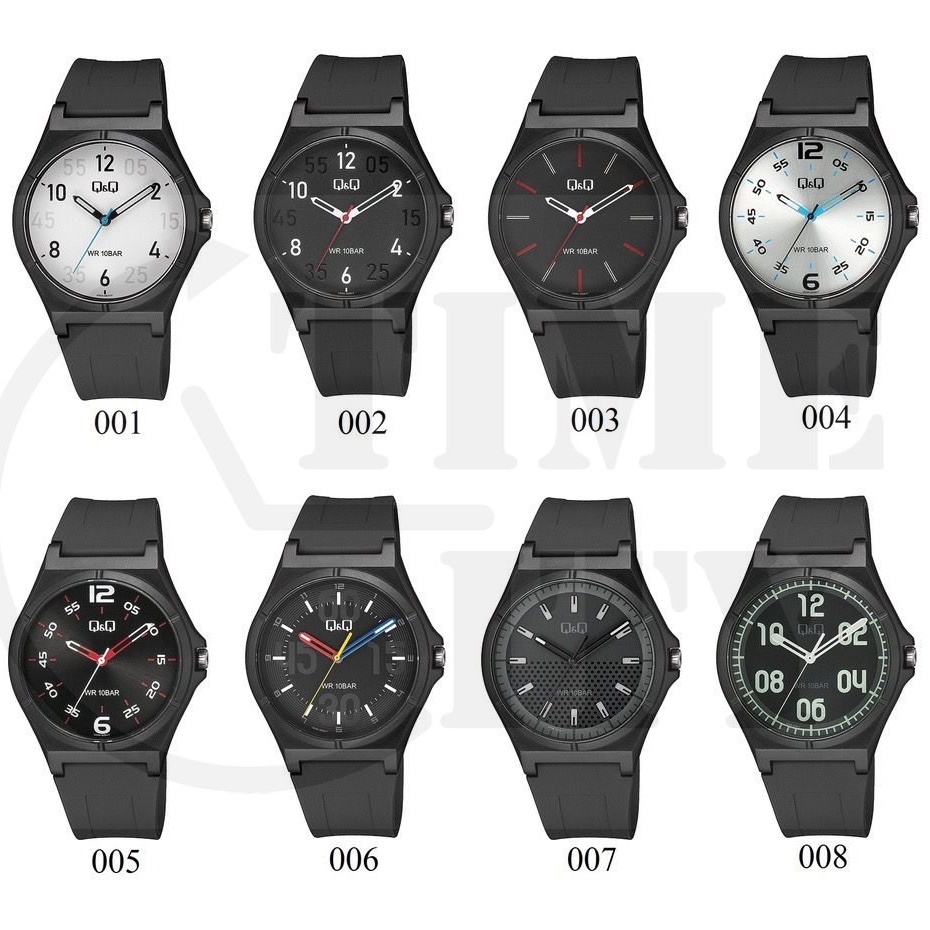 Jual Jam Tangan Pria Q&Q QQ QNQ Original Anti Air V04A Analog Kado ...