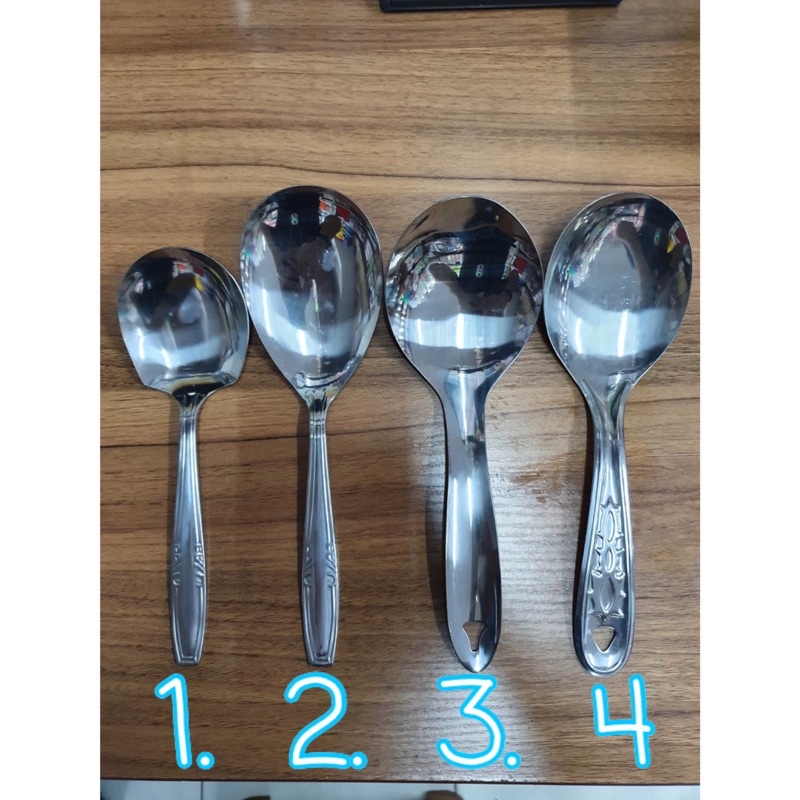 Jual Sendok sayur / serving spoon /centong nasi Stainless Steel ukuran ...