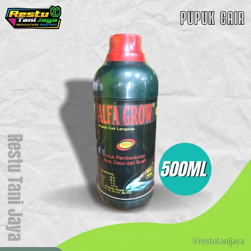Jual Pupuk cair | Alfa Grow 500ml | Shopee Indonesia