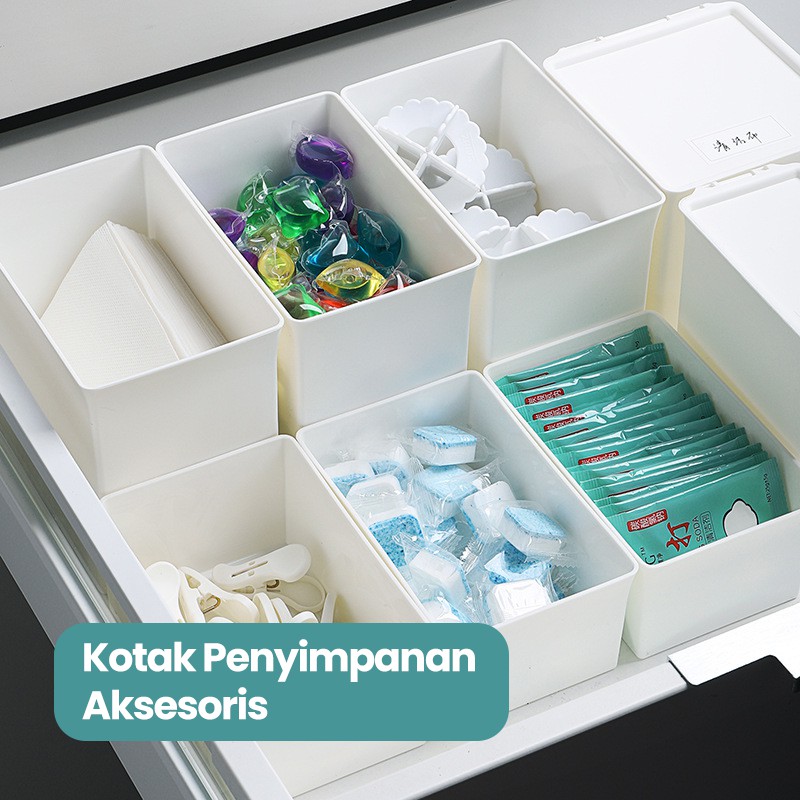Jual Rak Kosmetik Kotak Penyimpanan Aksesoris Obat-Obatan Serbaguna ...