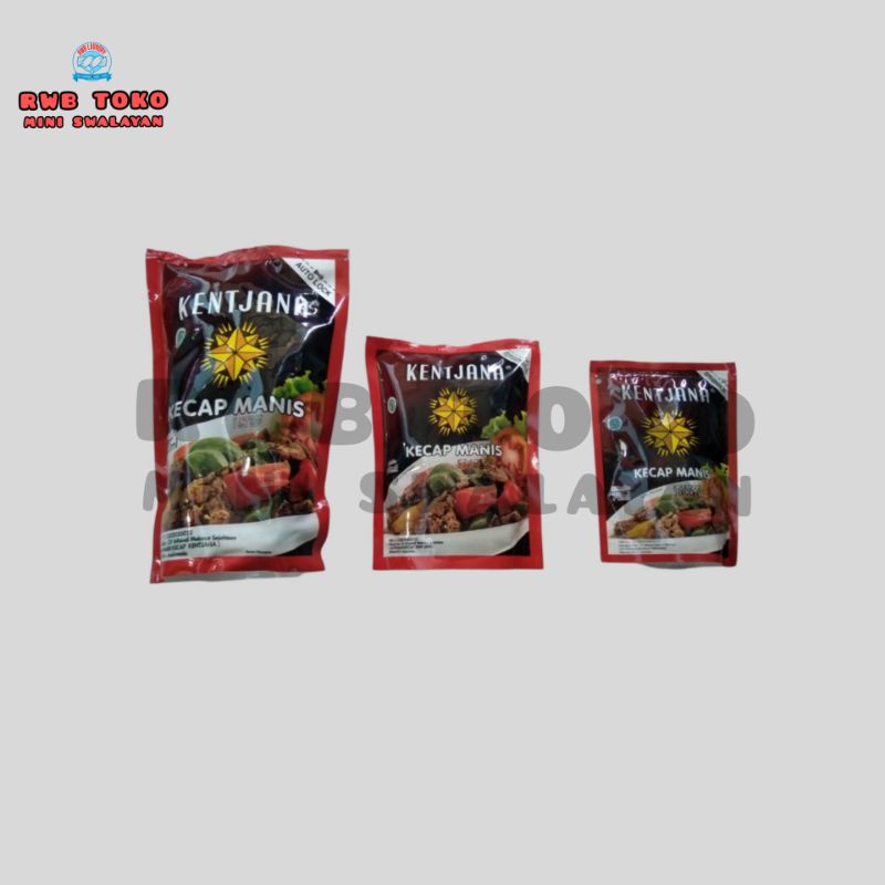 Jual Kecap Kentjana pouch 600ml | 220ml | 70ml | Shopee Indonesia