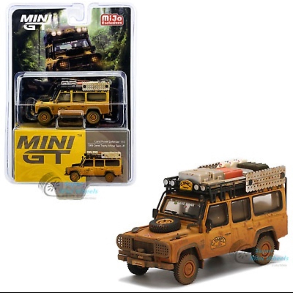 Jual MINI GT 221 Land Rover Defender 110 Team UK 1989 Camel Dirty MIJO ...