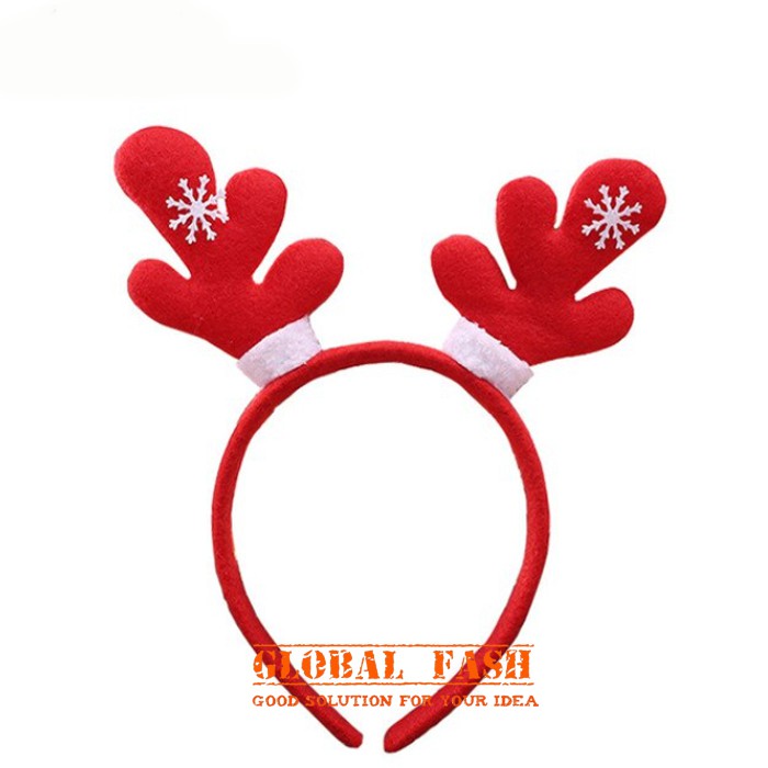 Jual bando tanduk rusa salju / aksesoris natal / bando natal Christmas ...
