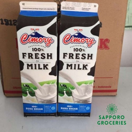 Jual CIMORY FRESH MILK 1 LITER HORECA PACK COCOK UNTUK COFFEE SHOP ...