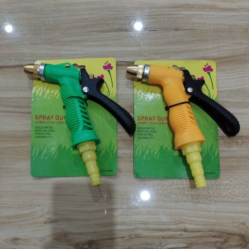 Jual semprotan air pistol / semprotan air kepala kuningan/ semprotan ...