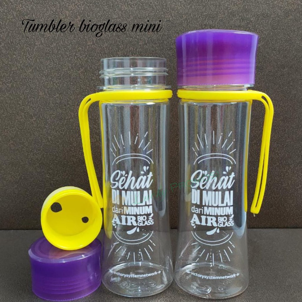 Jual Tumbler bioglass/ Tumbler biomini MCI / Tumbler bioglass mini ...